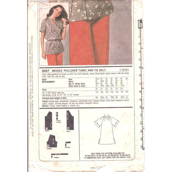 Office | Vintage Sewing Pattern Simplicity 957 Esp Extra Sure Pattern ...